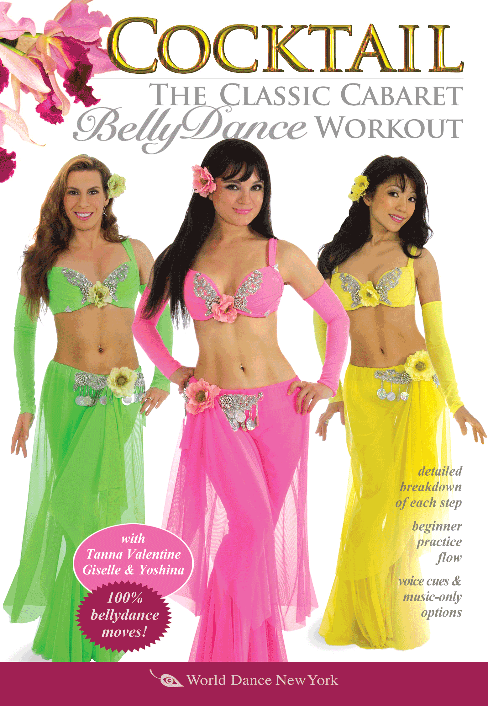 World Dance New York: Belly Dance Video Classes, DVD, salsa, samba...